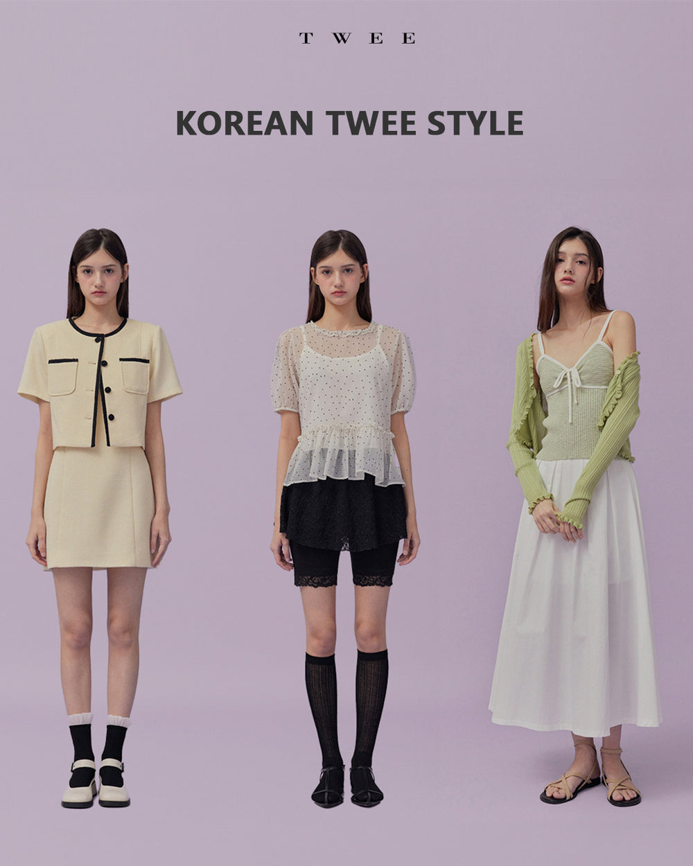 KOREAN TWEE STYLE | WOMEN' FASHION CLOTHES